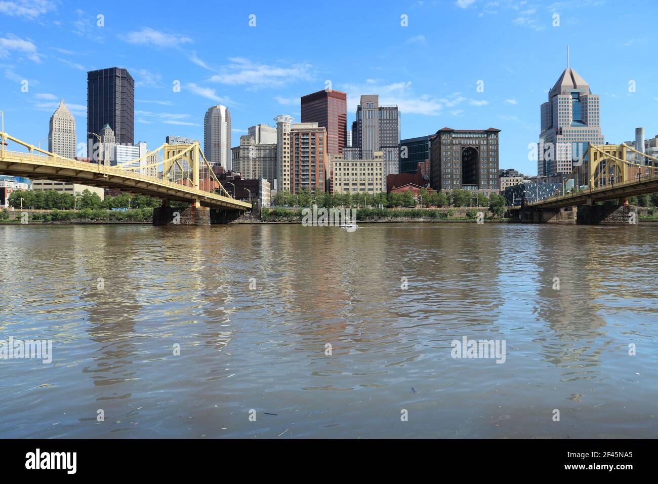 Pittsburgh city photo. Pittsburgh cityscape - American city landscape ...