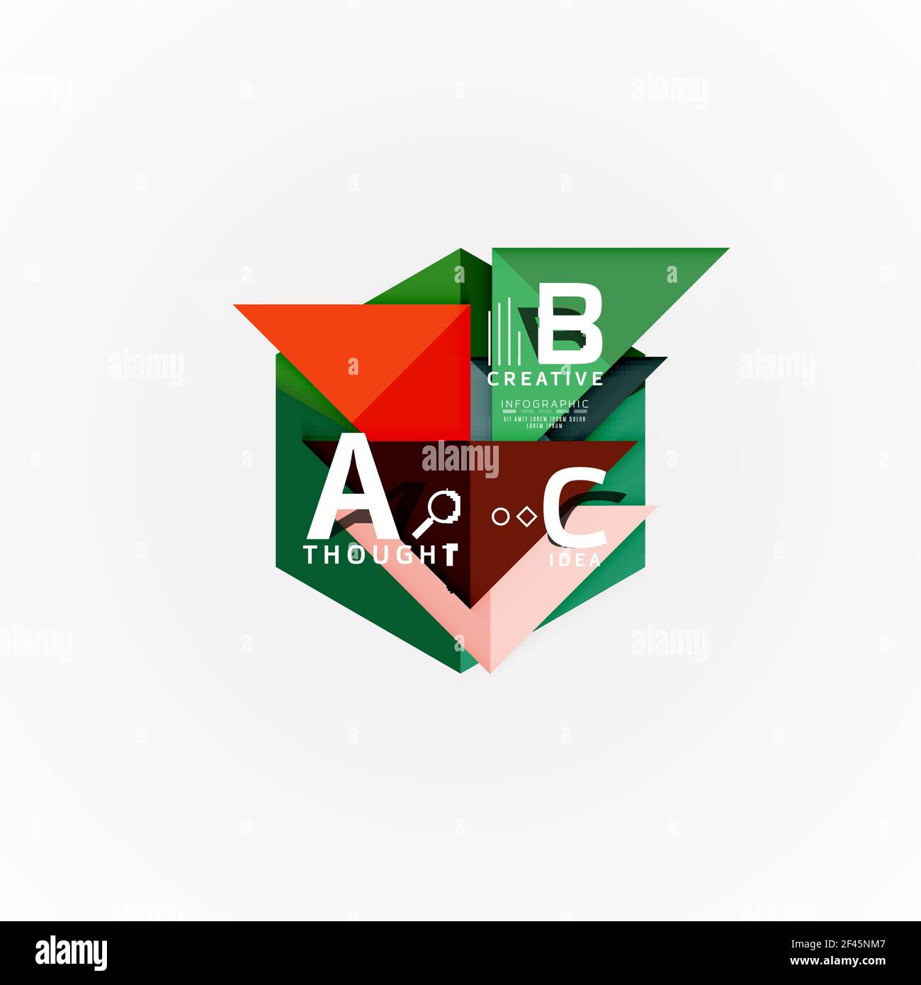 Paper option steps diagram infographic layout. Paper option steps ...