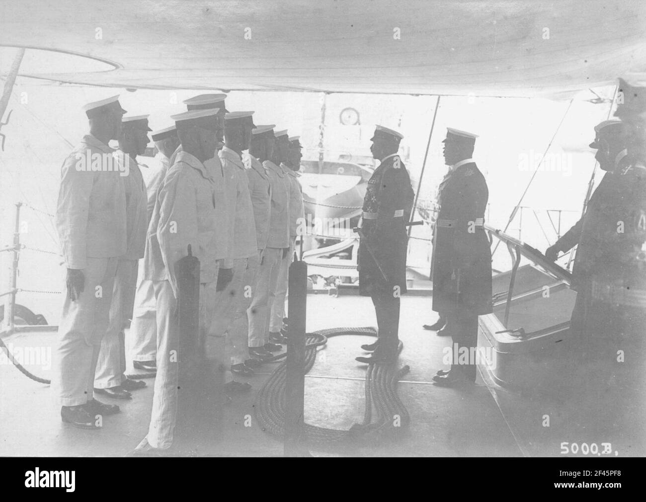 Kaiser wilhelm ii in military uniform Black and White Stock Photos ...