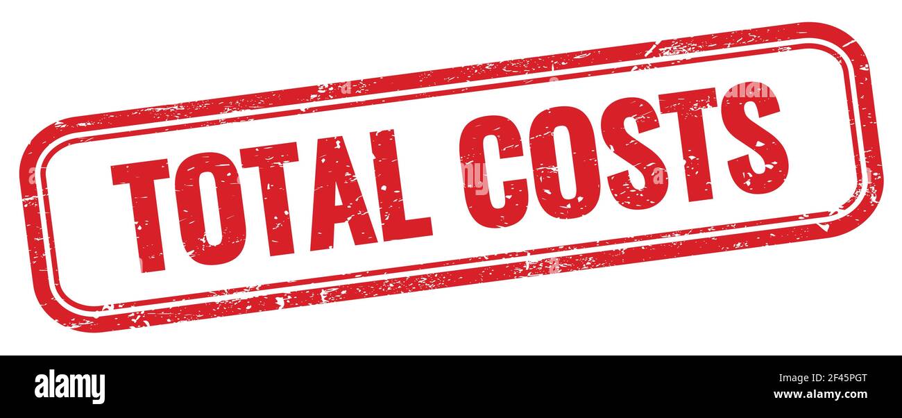 Total costs word hi-res stock photography and images - Alamy