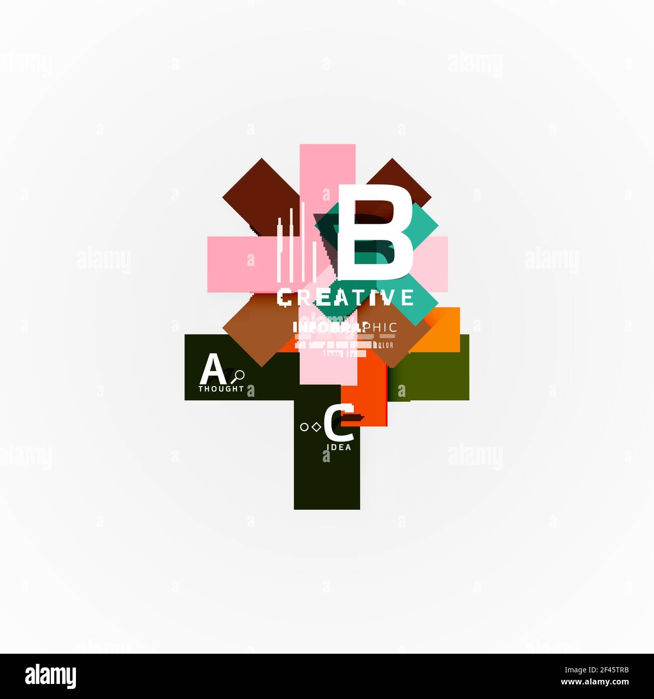 Paper option steps diagram infographic layout. Paper option steps ...