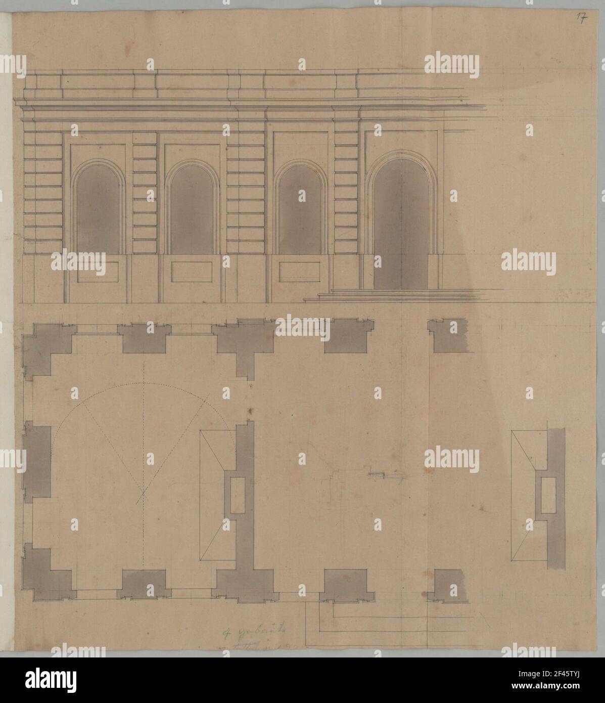 Architecture drawings elevation hi-res stock photography and images - Alamy