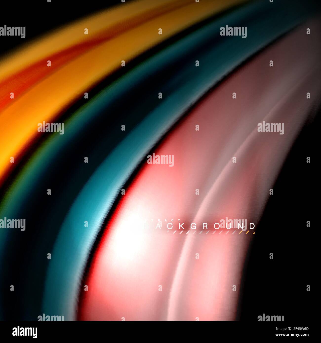 Fluid mixing colors vector wave abstract background design. Colorful ...