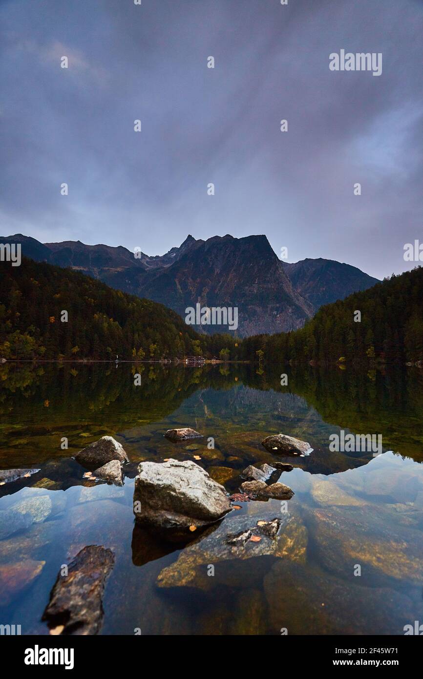 Beautiful clear lake with trees hi-res stock photography and images - Alamy