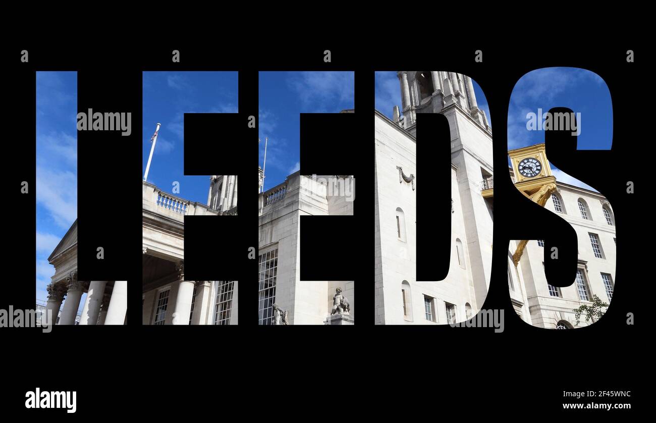 Leeds word hi-res stock photography and images - Alamy