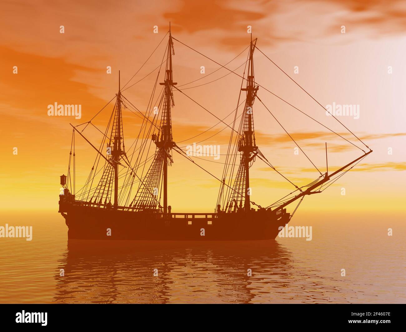 Ancient pirate ship hi-res stock photography and images - Alamy