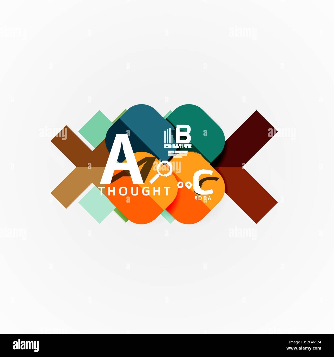 Paper option steps diagram infographic layout. Paper option steps ...