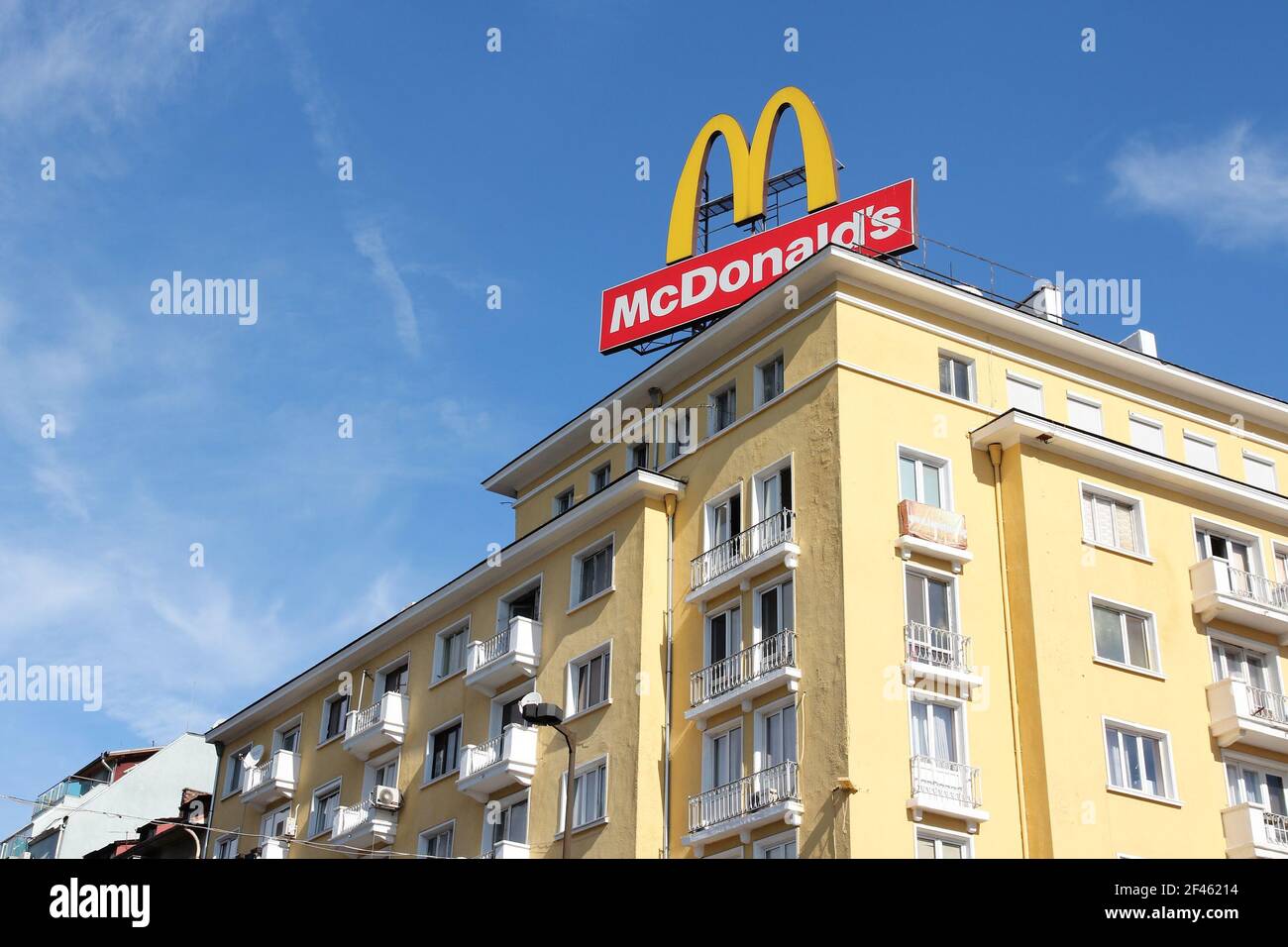 Mcdonalds sofia hi-res stock photography and images - Alamy