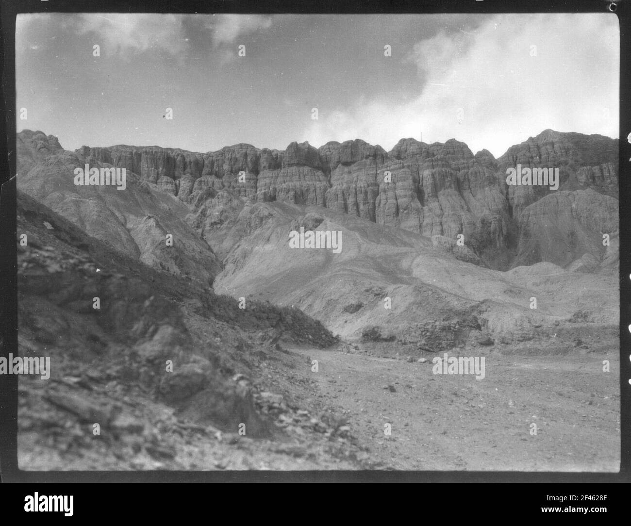 India. Kashmir. Ladakh. Smooth Limni Deposits (Schluff) at Lamayuru ...