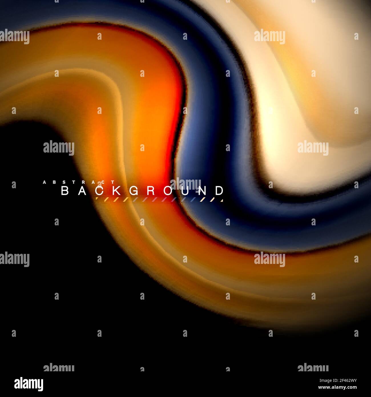 Fluid mixing colors vector wave abstract background design. Colorful ...