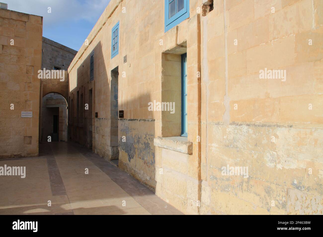 saint angel fort in vittoriosa in malta Stock Photo - Alamy