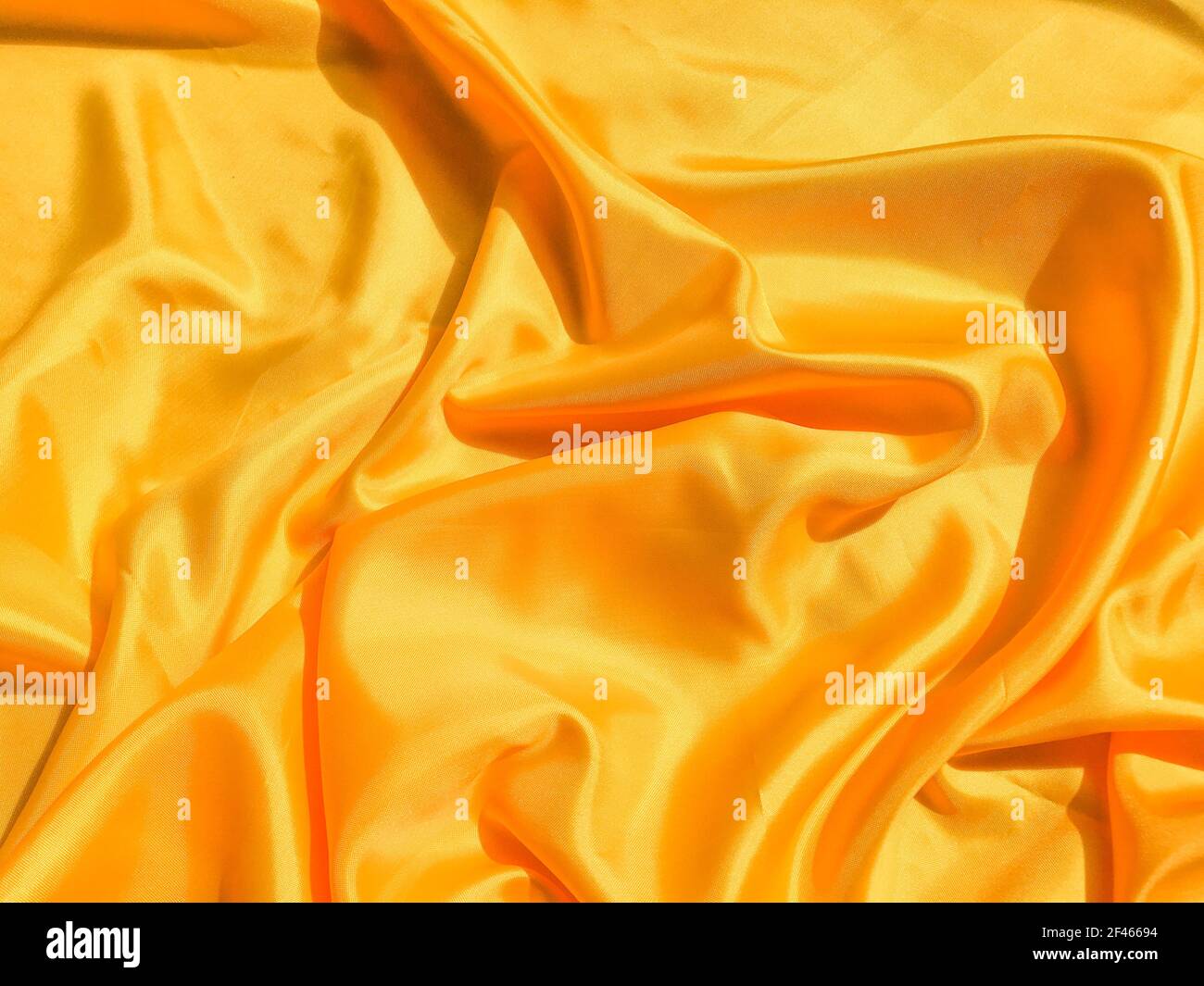 Minimal yellow fabric texture background. smooth elegant wavy light ...