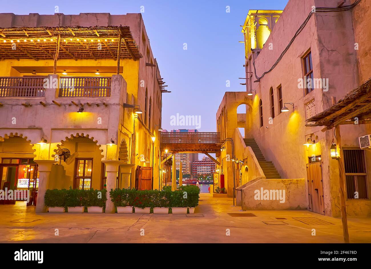 Al fahidi historic district hi-res stock photography and images - Alamy