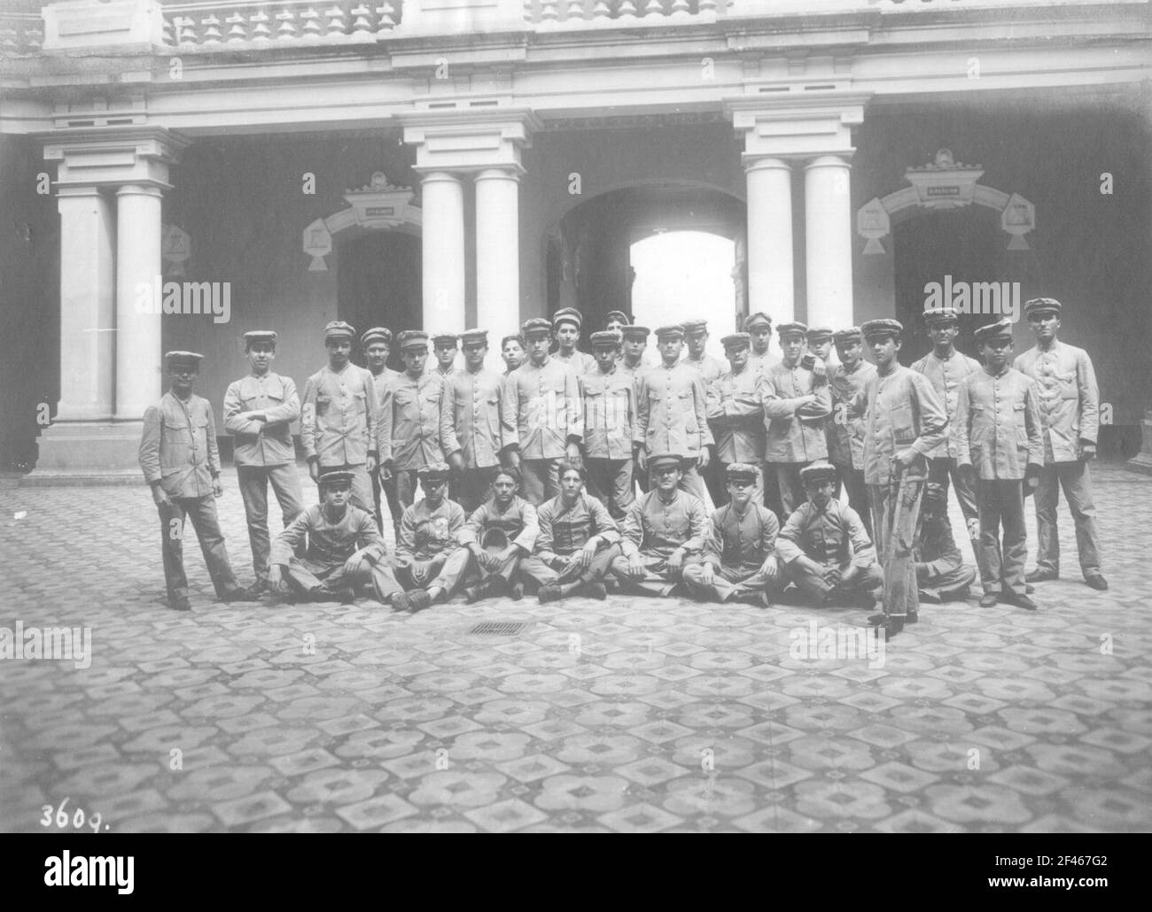 Military discipline and training Black and White Stock Photos & Images ...