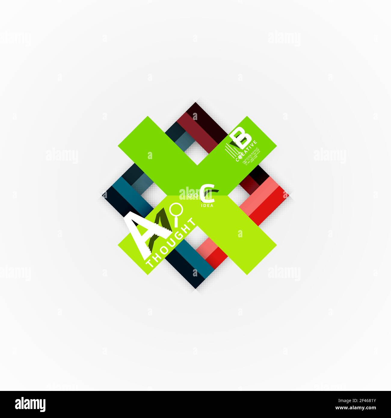 Paper option steps diagram infographic layout. Paper option steps ...