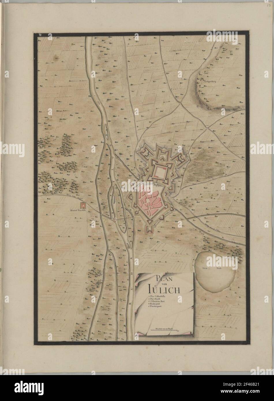 Plan of Illich Stock Photo - Alamy