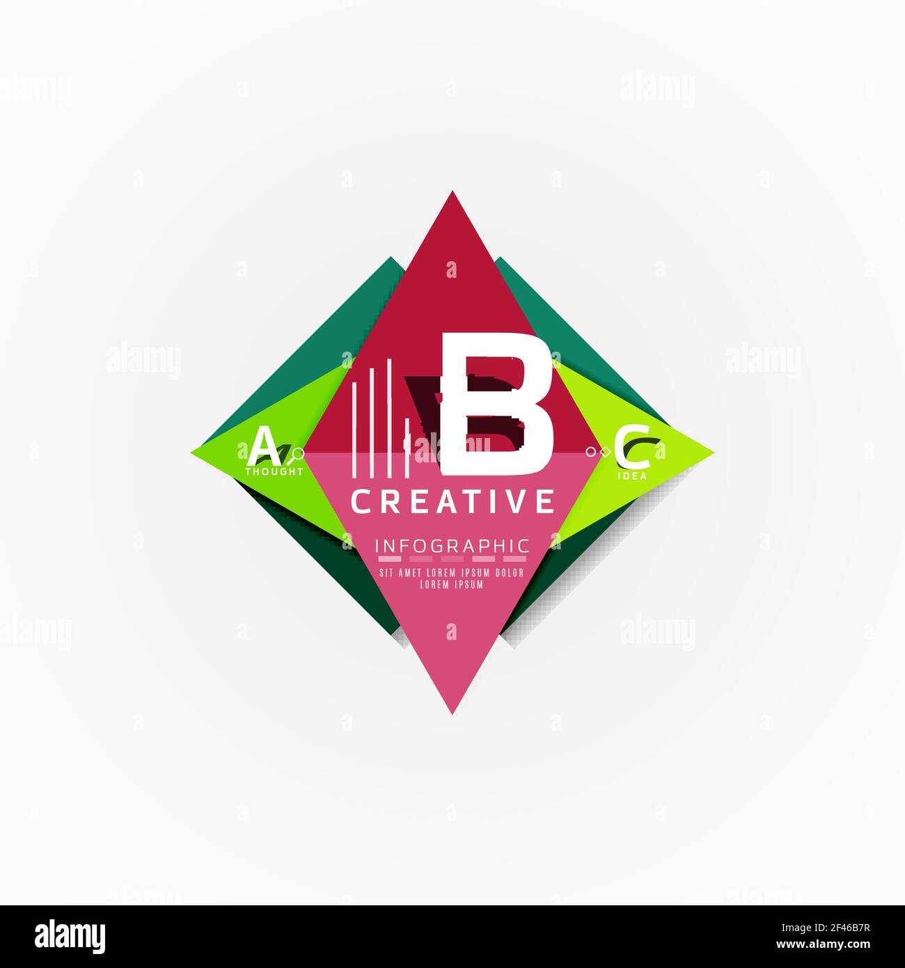 Paper option steps diagram infographic layout. Paper option steps ...