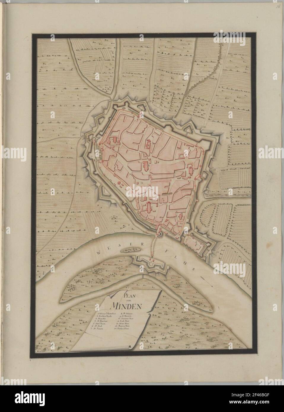 Plan of minden hi-res stock photography and images - Alamy