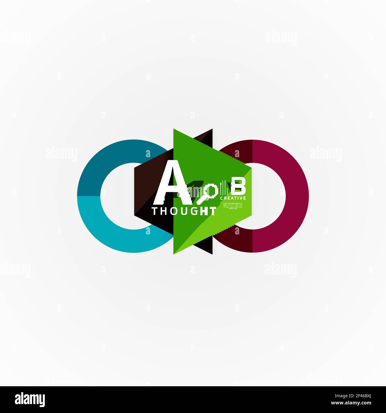 Paper option steps diagram infographic layout. Paper option steps ...