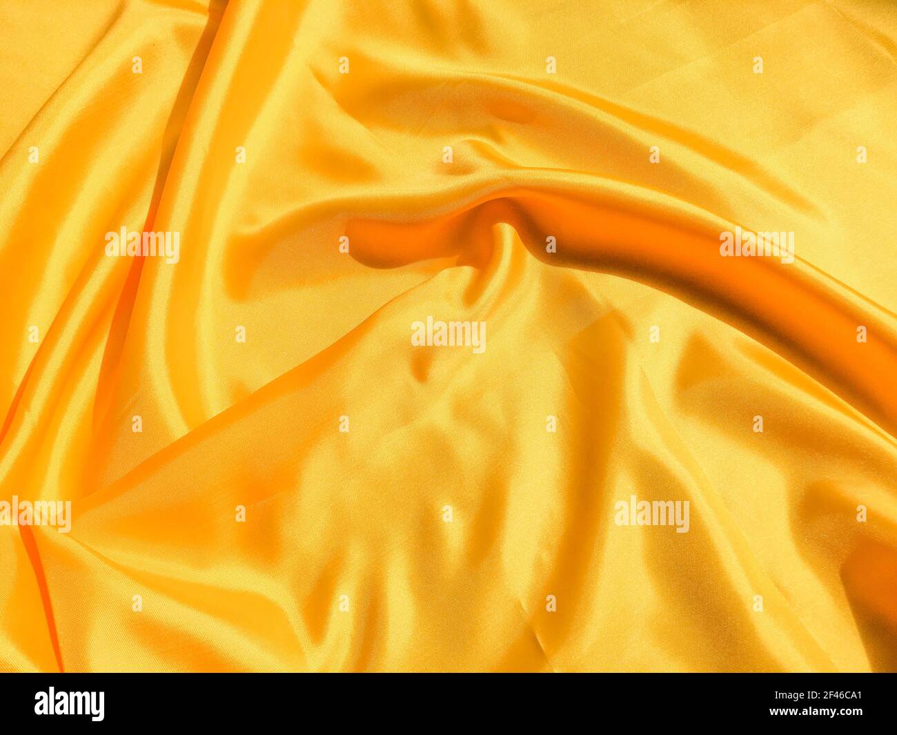 Minimal yellow fabric texture background. smooth elegant wavy light ...