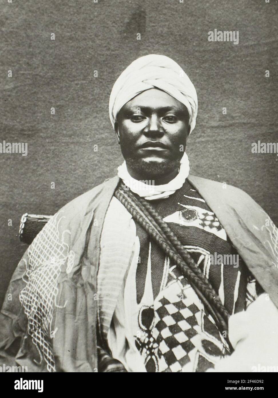 Njoya, King of Bamum Stock Photo - Alamy