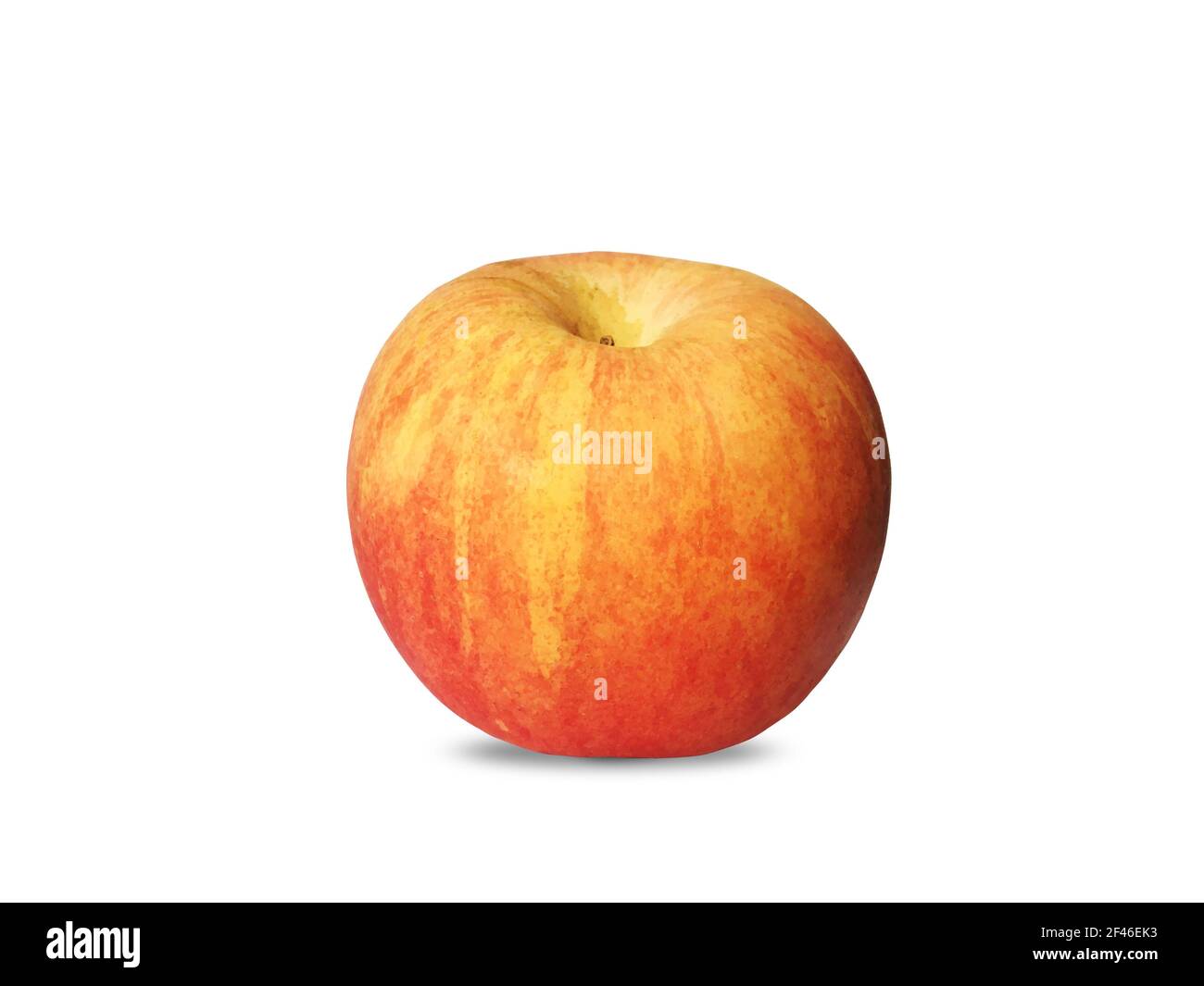 Apple fruit isolated on white background with clipping path for design ...