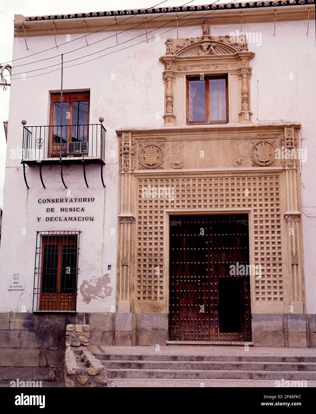 CONSERVATORIO DE MUSICA Y DECLAMACION. Location: PALACIO DEL MARQUES DE ...