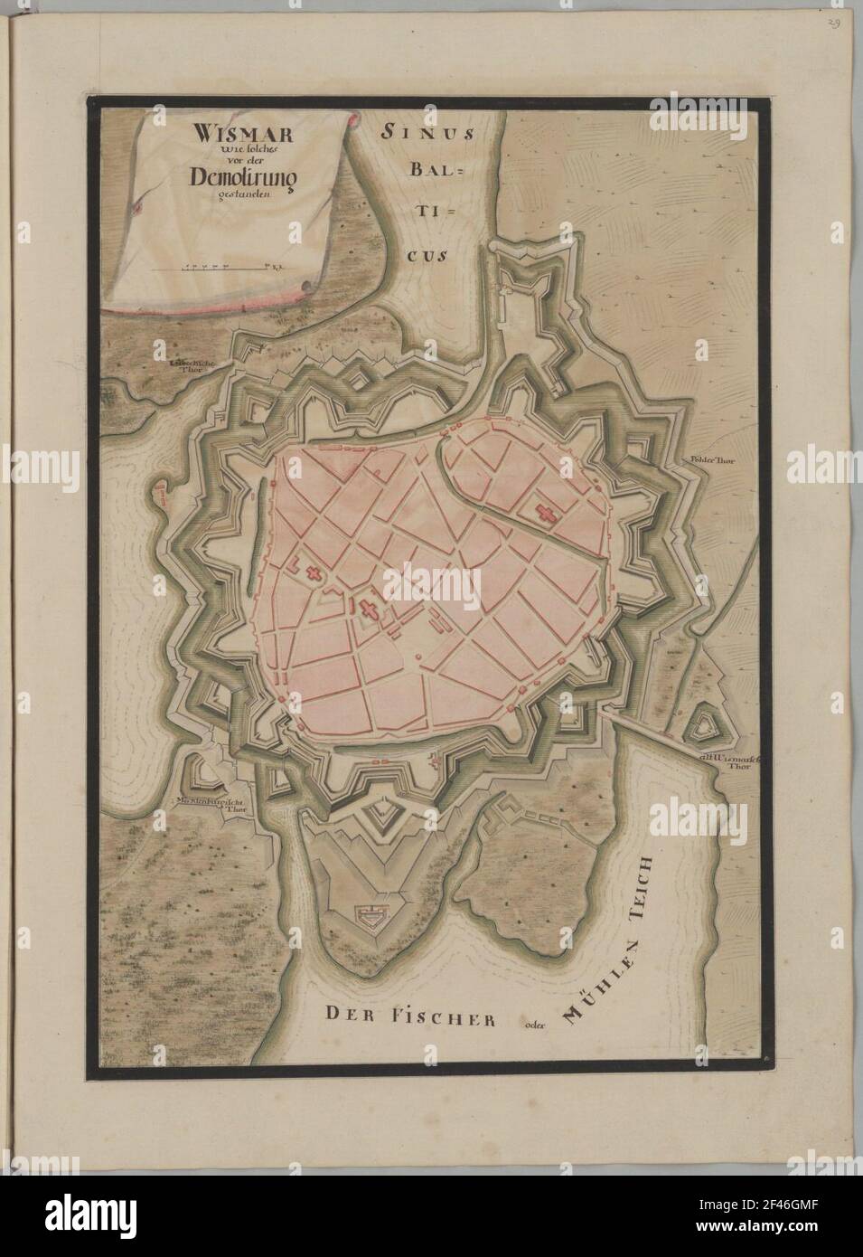 Map of wismar hi-res stock photography and images - Alamy