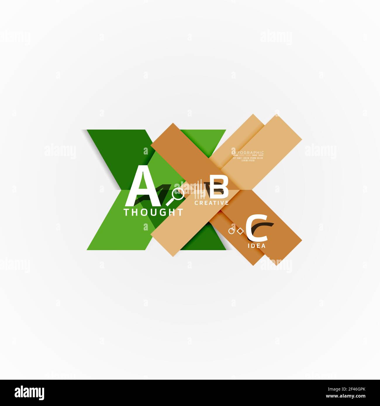 Geometric design abstract option infographics. Geometric design ...