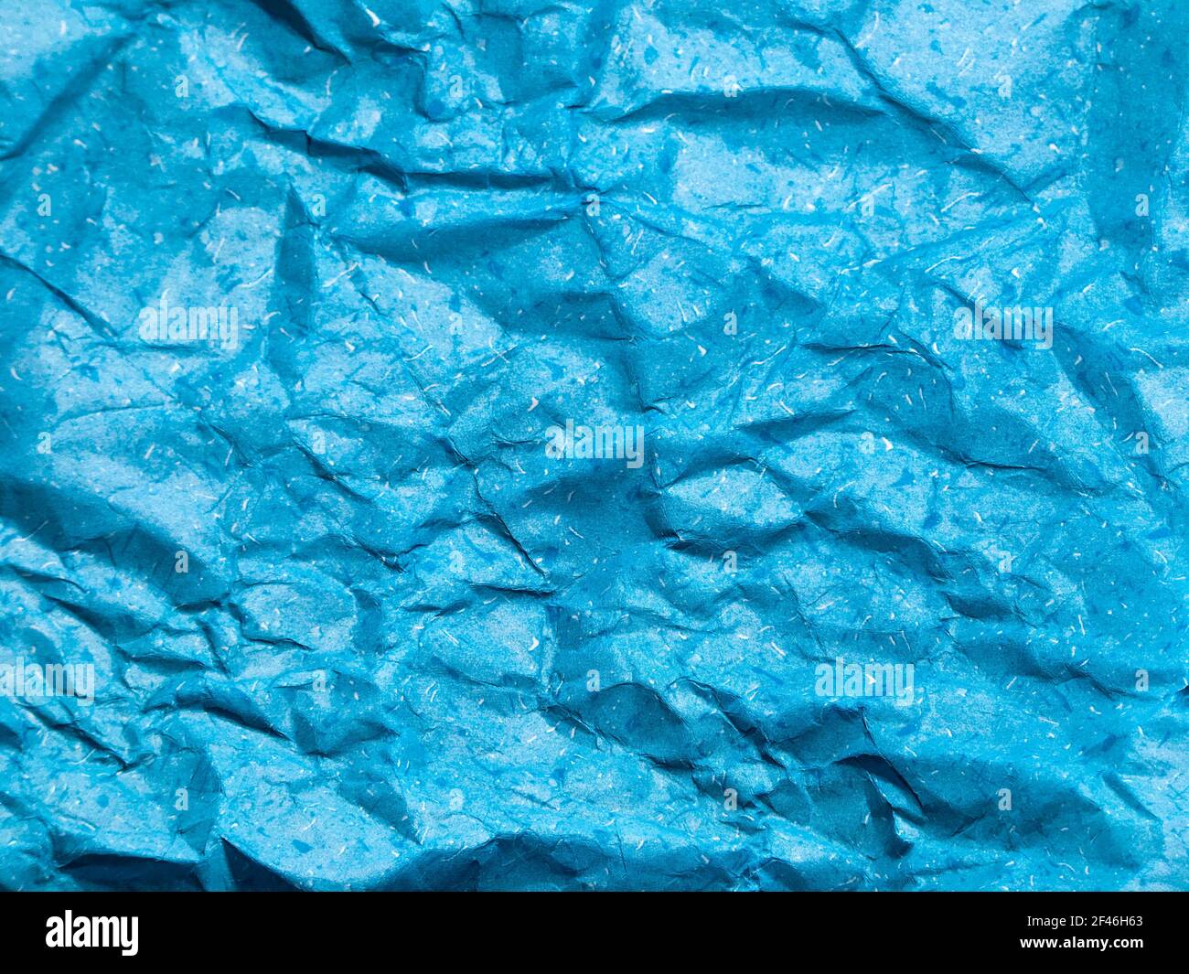 Texture of blue crumpled paper background for design Stock Photo - Alamy