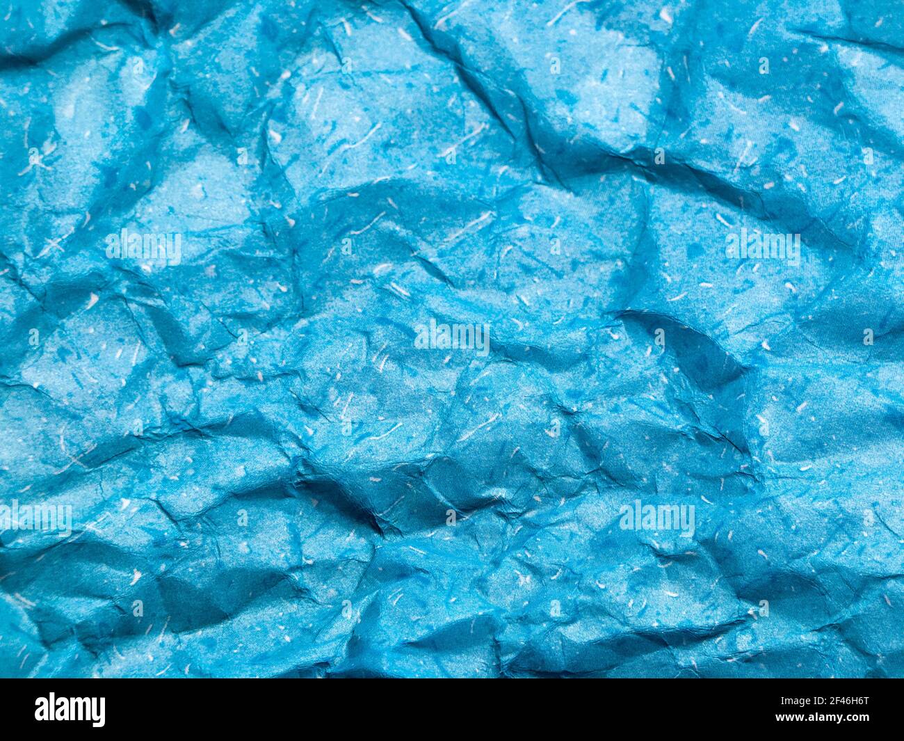 Texture of blue crumpled paper background for design Stock Photo - Alamy