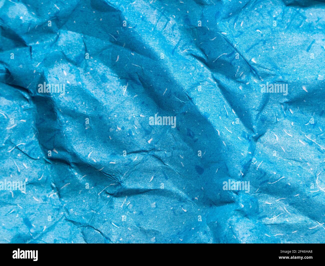 Texture of blue crumpled paper background for design Stock Photo - Alamy