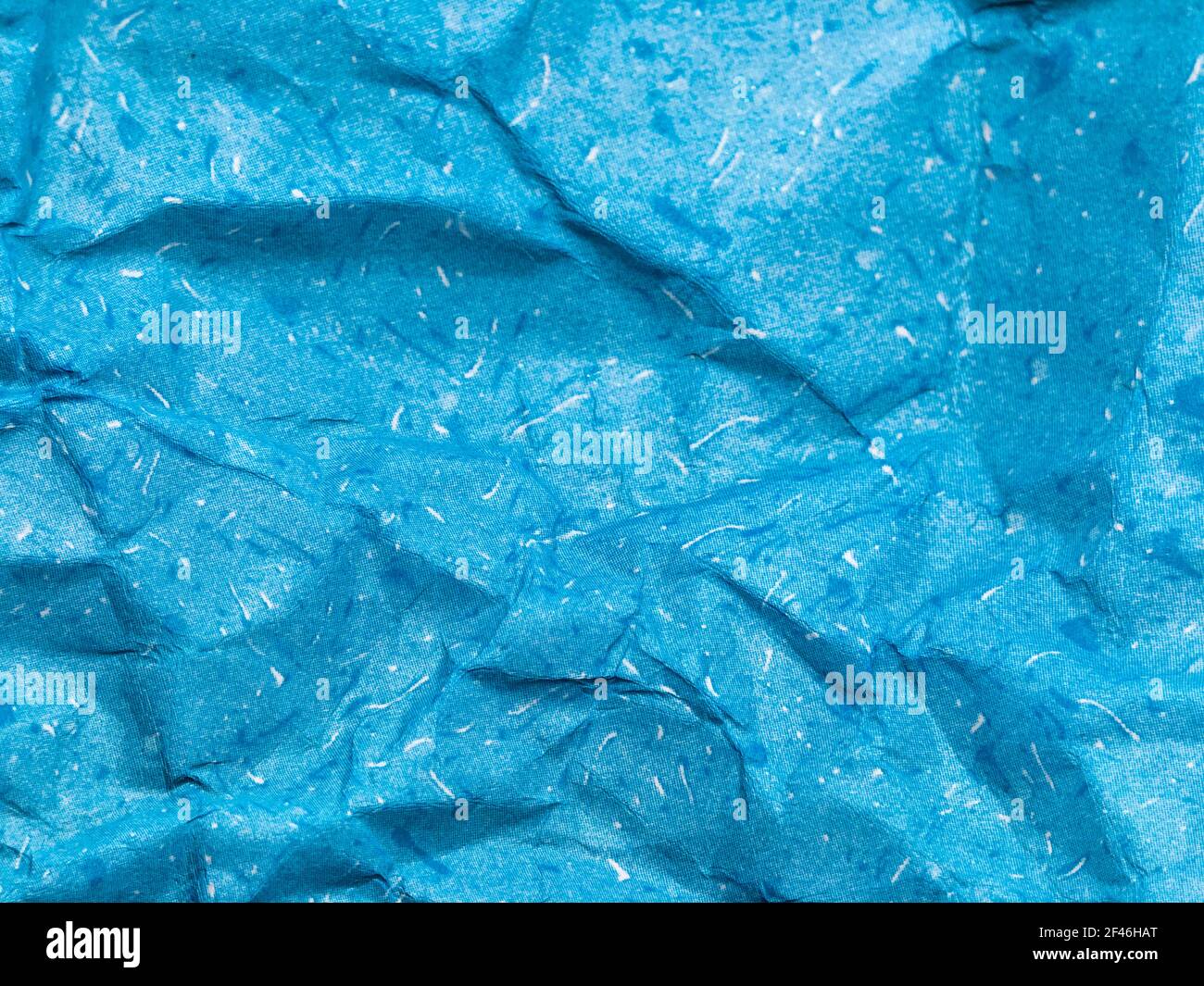 Texture of blue crumpled paper background for design Stock Photo - Alamy