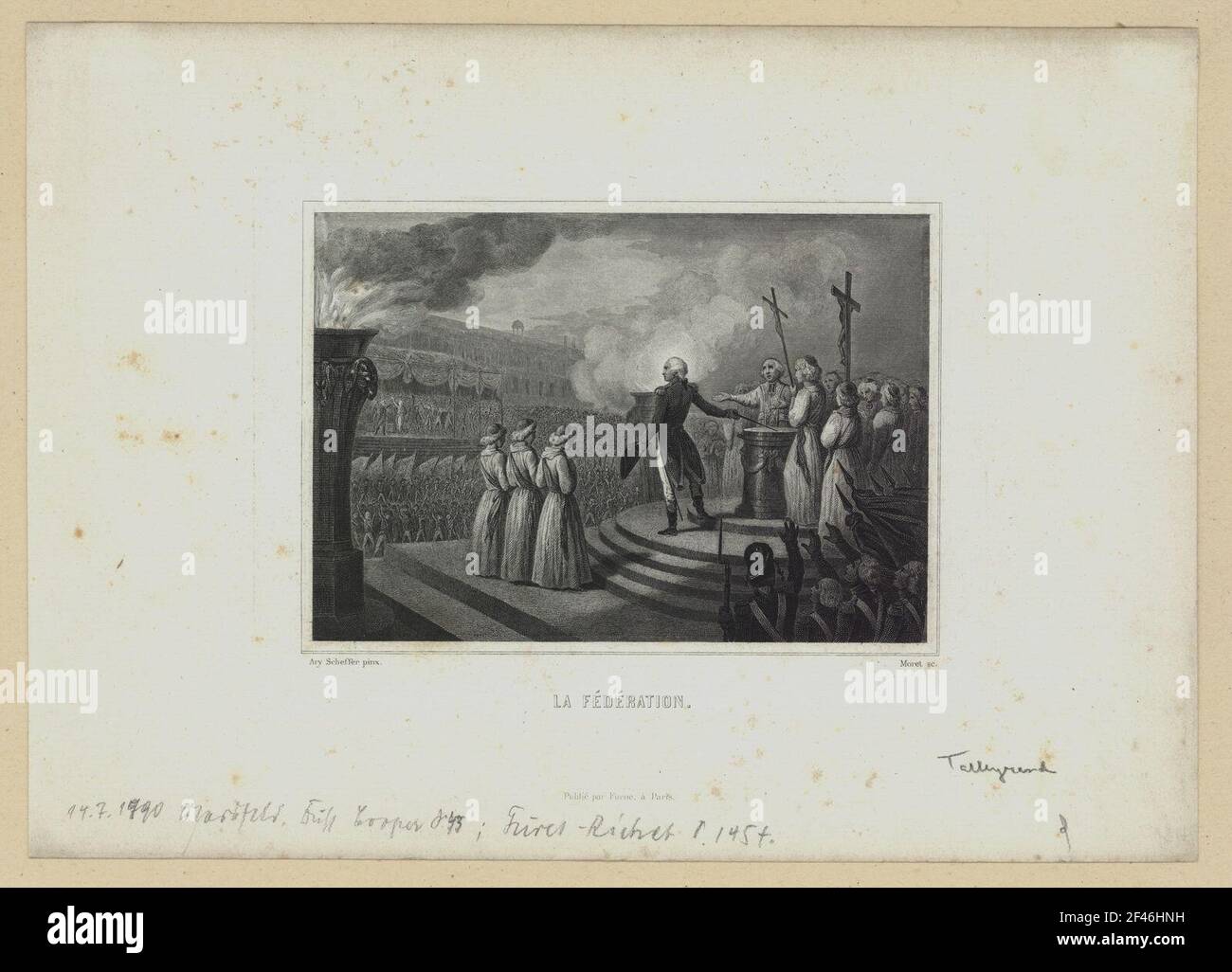 The Federation, from 1790 Stock Photo - Alamy