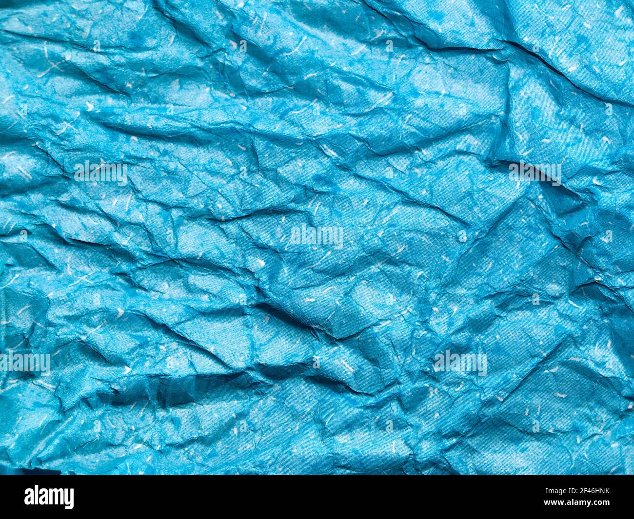 Texture of blue crumpled paper background for design Stock Photo - Alamy