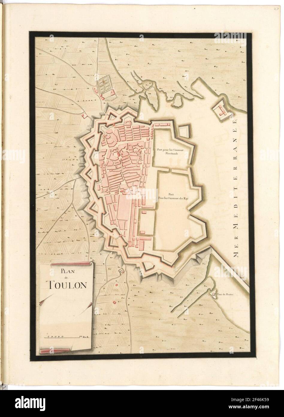 Plan de Toulon Stock Photo - Alamy