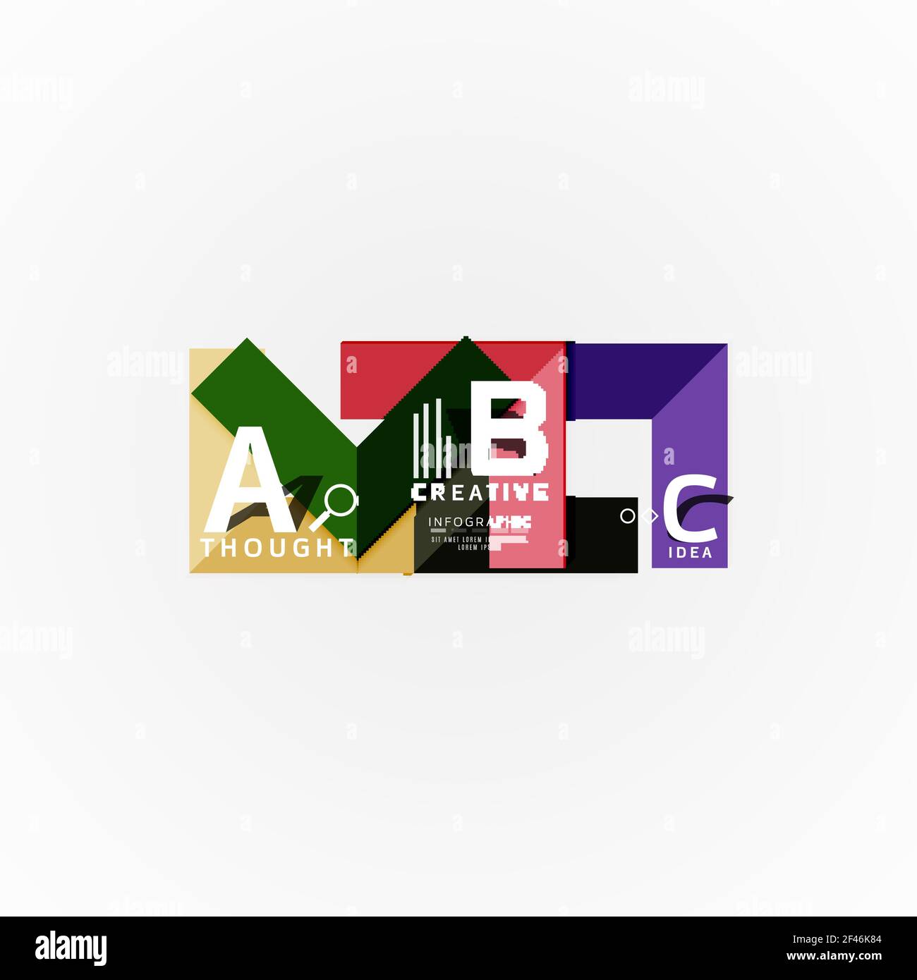 Paper option steps diagram infographic layout. Paper option steps ...