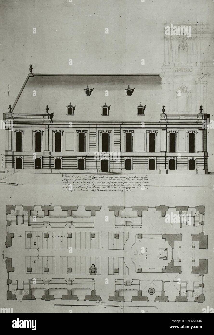 Plans of Churches Stock Photo - Alamy