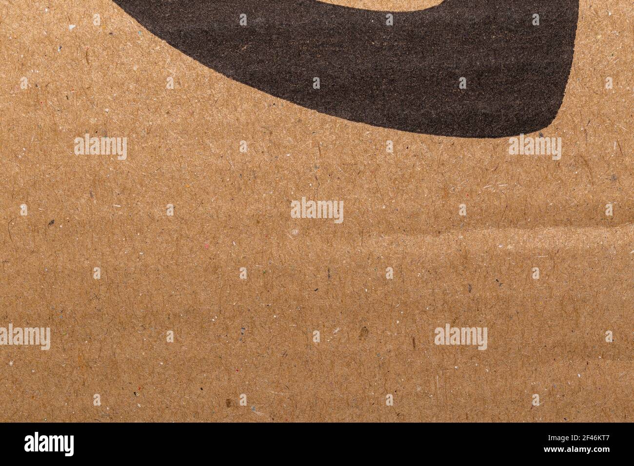Plain Brown Cardboard with Black Paint Background Stock Photo - Alamy