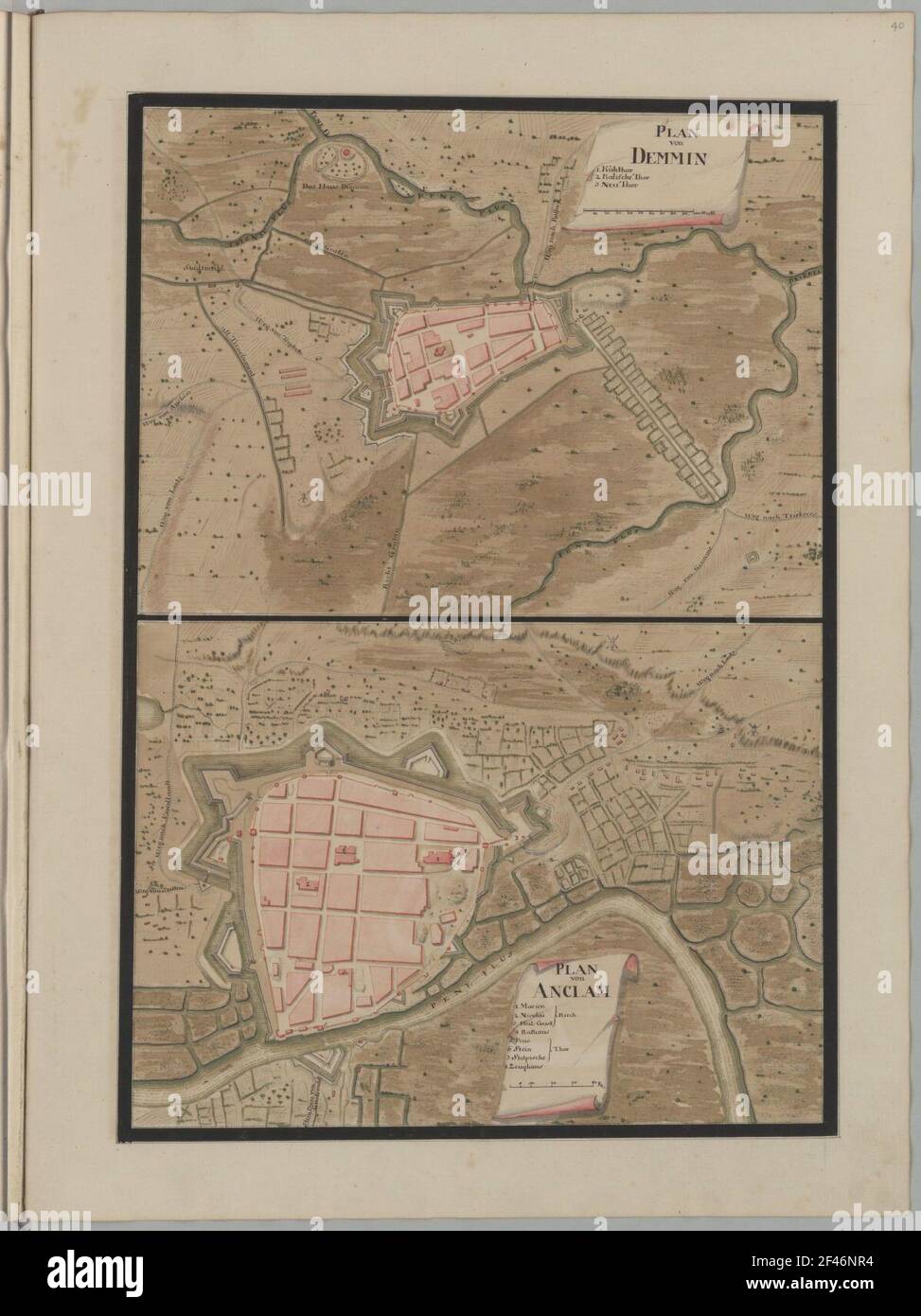 Plan from Demmin Stock Photo - Alamy