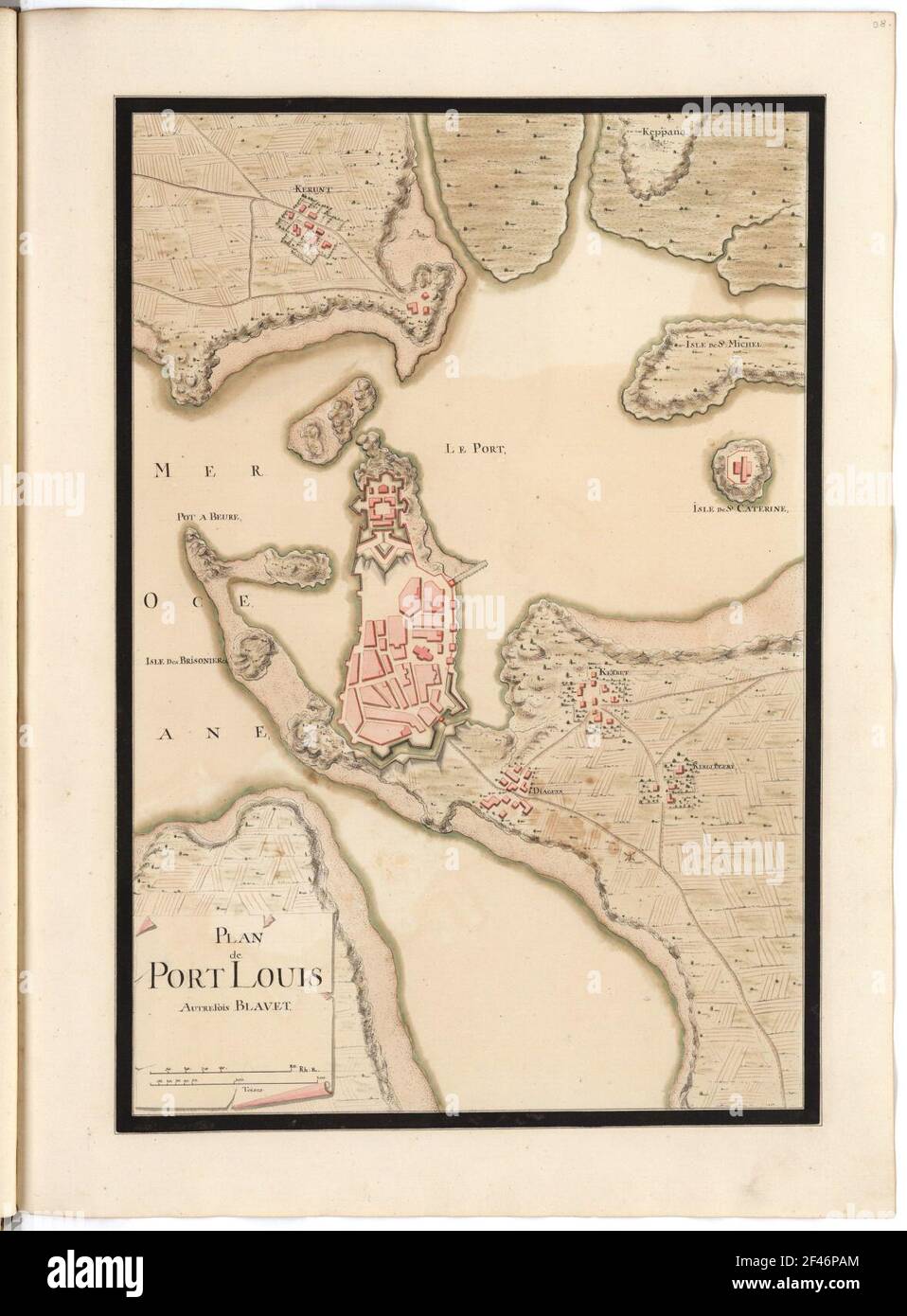 Port louis map hi-res stock photography and images - Alamy