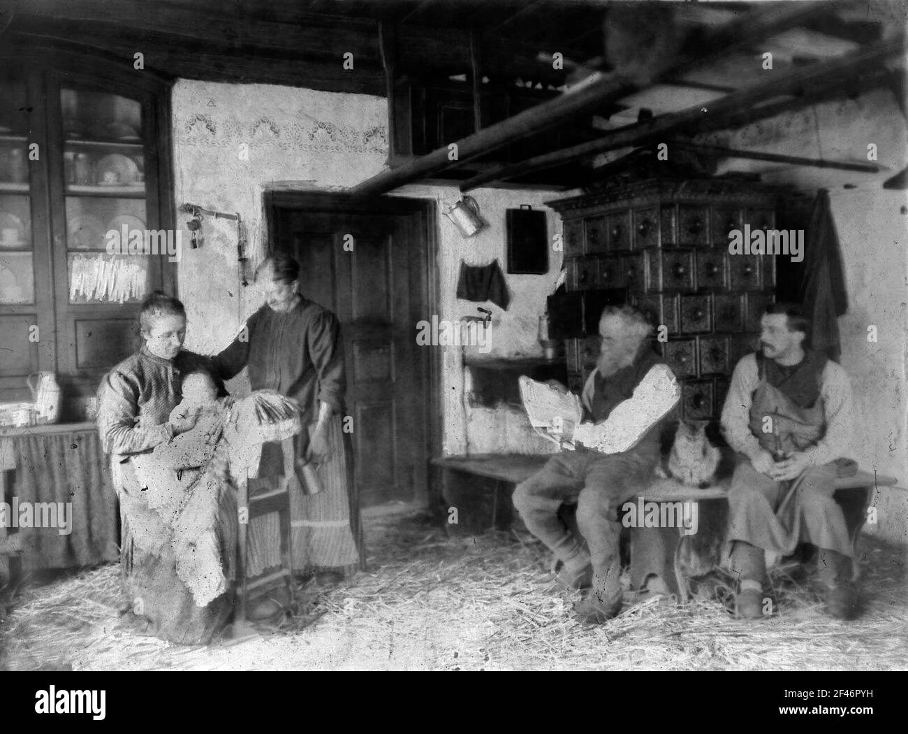 Bauernstube at the peacekeeper Stock Photo - Alamy