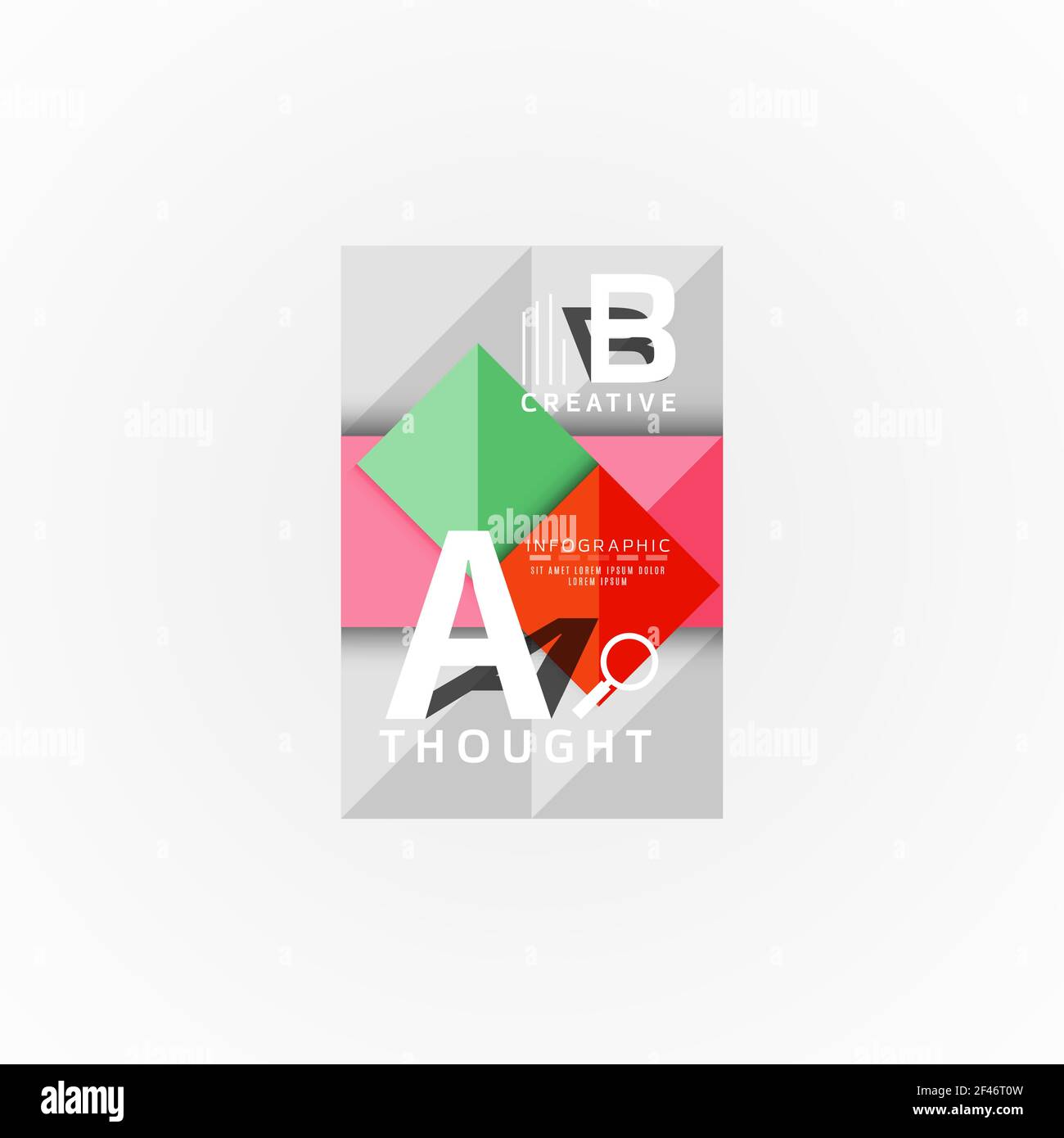 Geometric design abstract option infographics. Geometric design ...