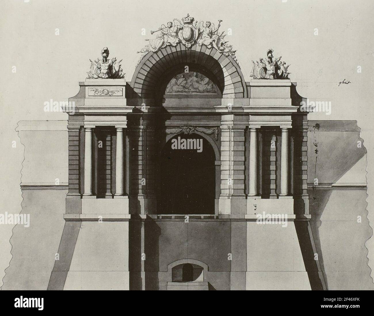 Different city doors and their guards Stock Photo - Alamy