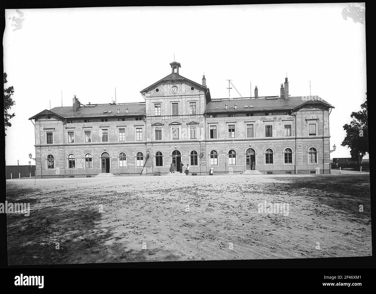 Bahnhof geithain Black and White Stock Photos & Images - Alamy