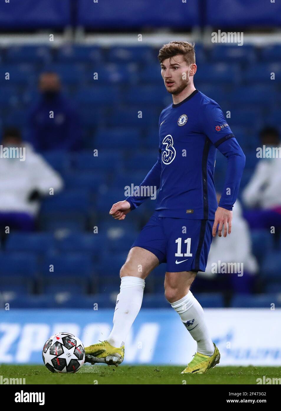 Timo Werner of Chelsea - Chelsea v Atletico Madrid, UEFA Champions ...