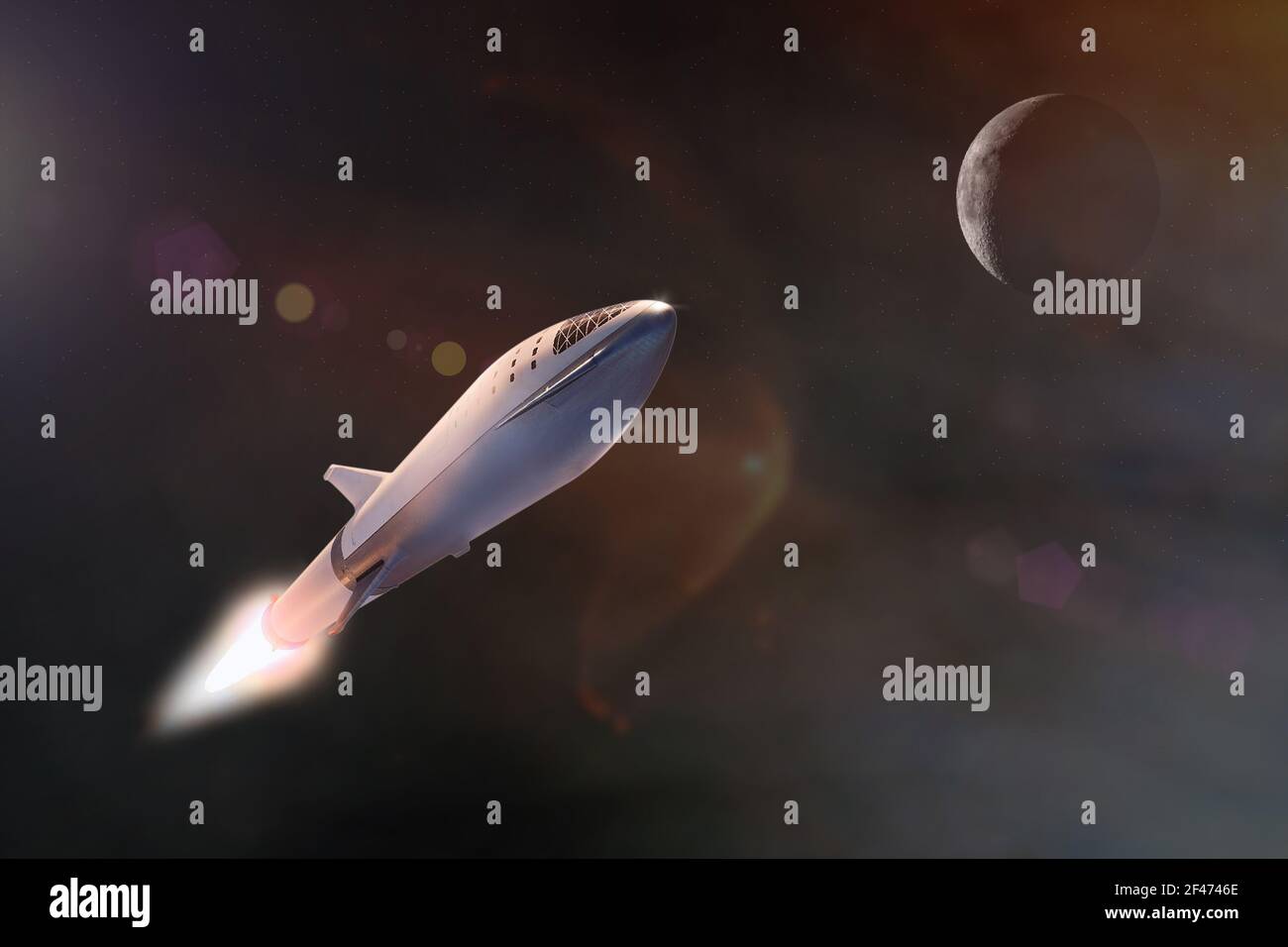 Rocket Ship And Star High Resolution Stock Photography and Images - Alamy