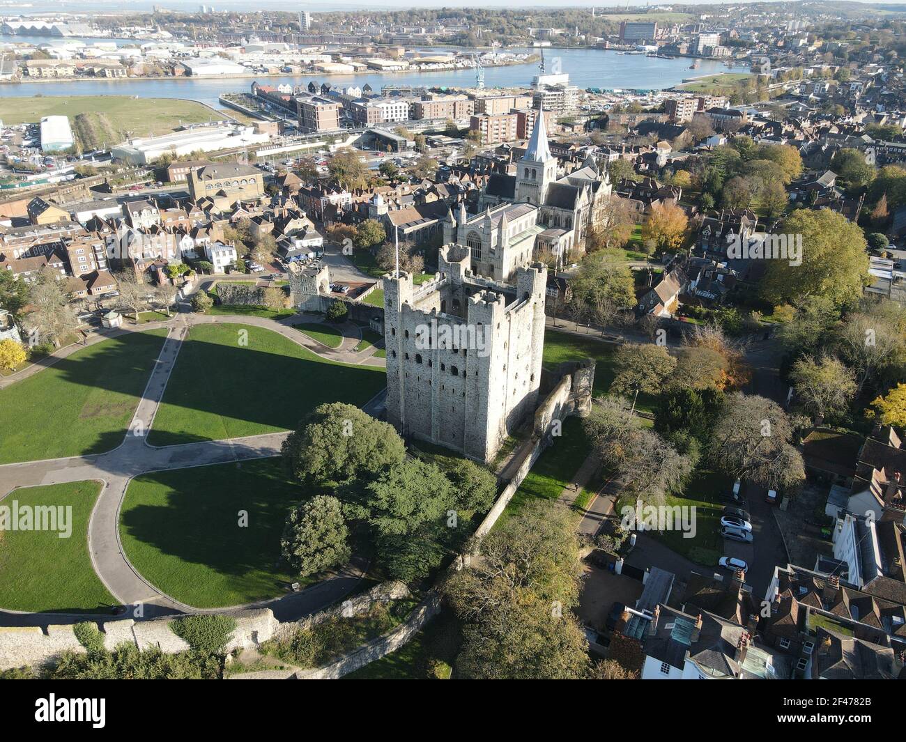 Kent uk aerial hi-res stock photography and images - Alamy