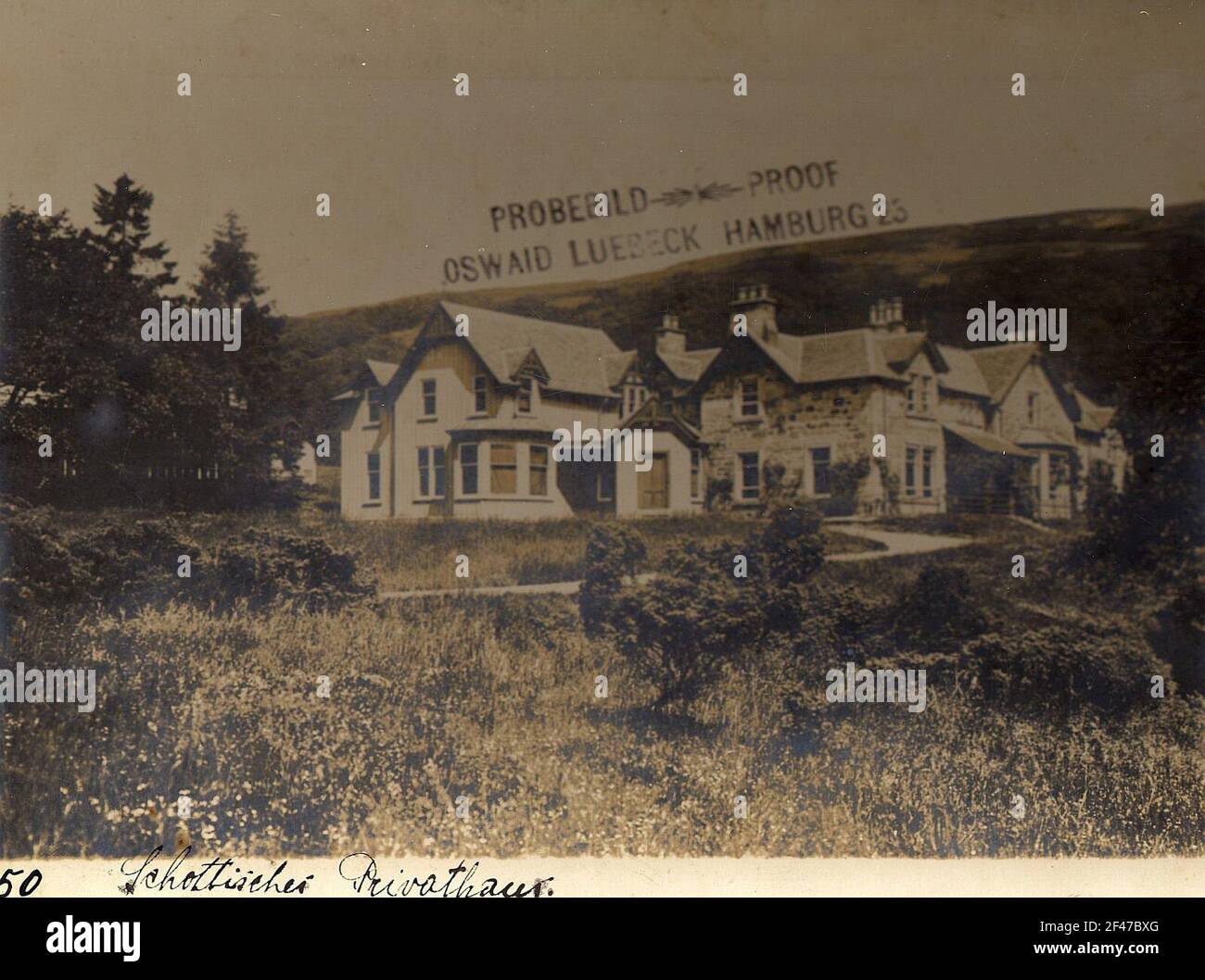 Edinburgh / Scotland: Scottish country house Stock Photo - Alamy