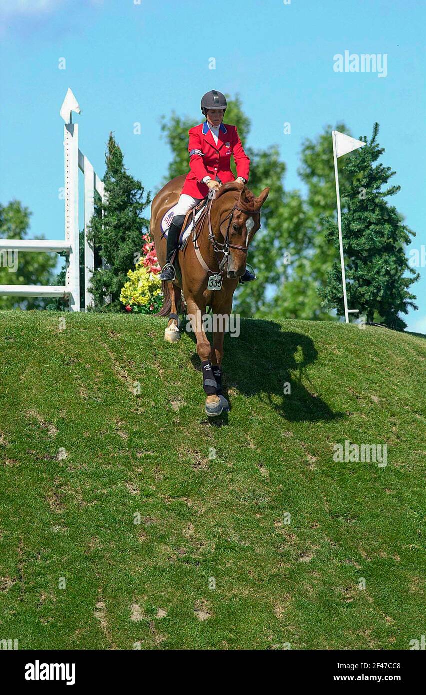 CSI Spruce Meadows North American 2001, Leslie Howard (USA), Clover ...